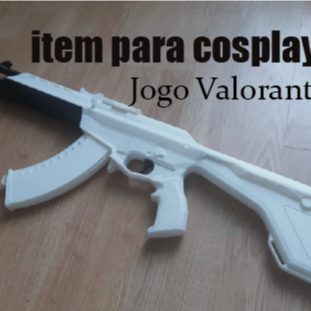 Valorant Vandal Assault Rifle COSPLAY - Impresso em 3D | Shopee Brasil
