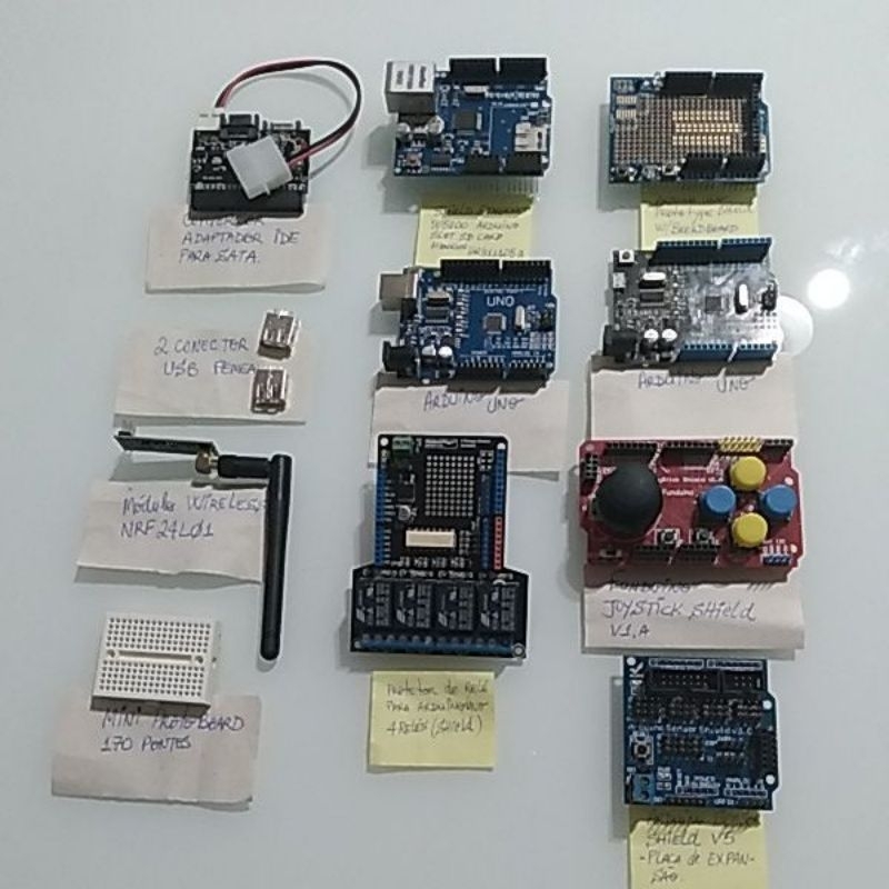 11 Placas arduino projetos de robótica, 11 componentes | Shopee Brasil