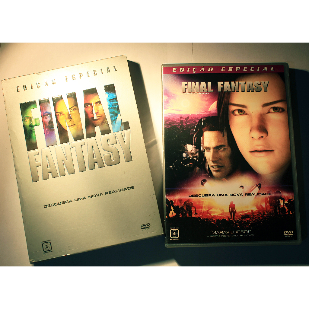 Dvd - Final Fantasy - Edição Especial C/ Luva - 2 DVDs em perfeito ...