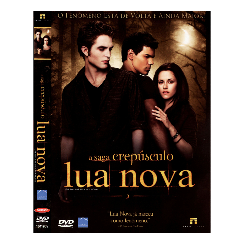 Dvd Filme: A Saga Crepúsculo: Lua Nova (2009) Dublado E Leg | Shopee Brasil