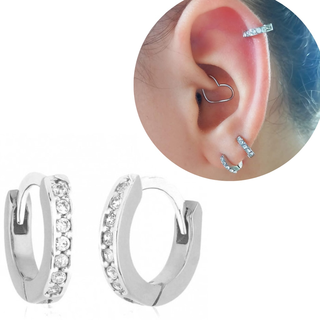 Piercing Orelha Brinco Argola Piercing Nariz Argola De Cartilagem ...