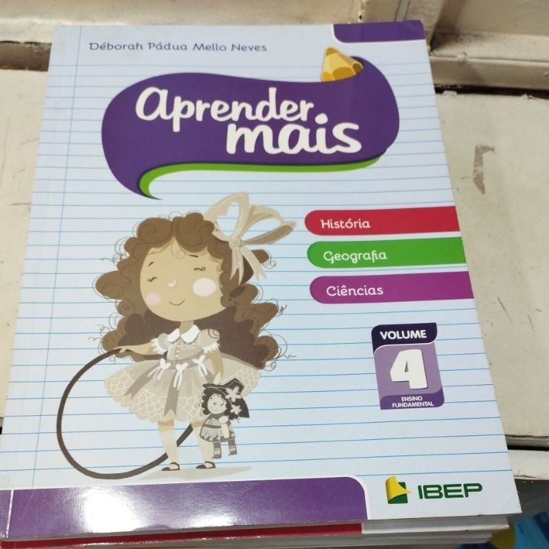 aprender mais história, geografia e ciências volume 4 livro do professor novo | Shopee Brasil