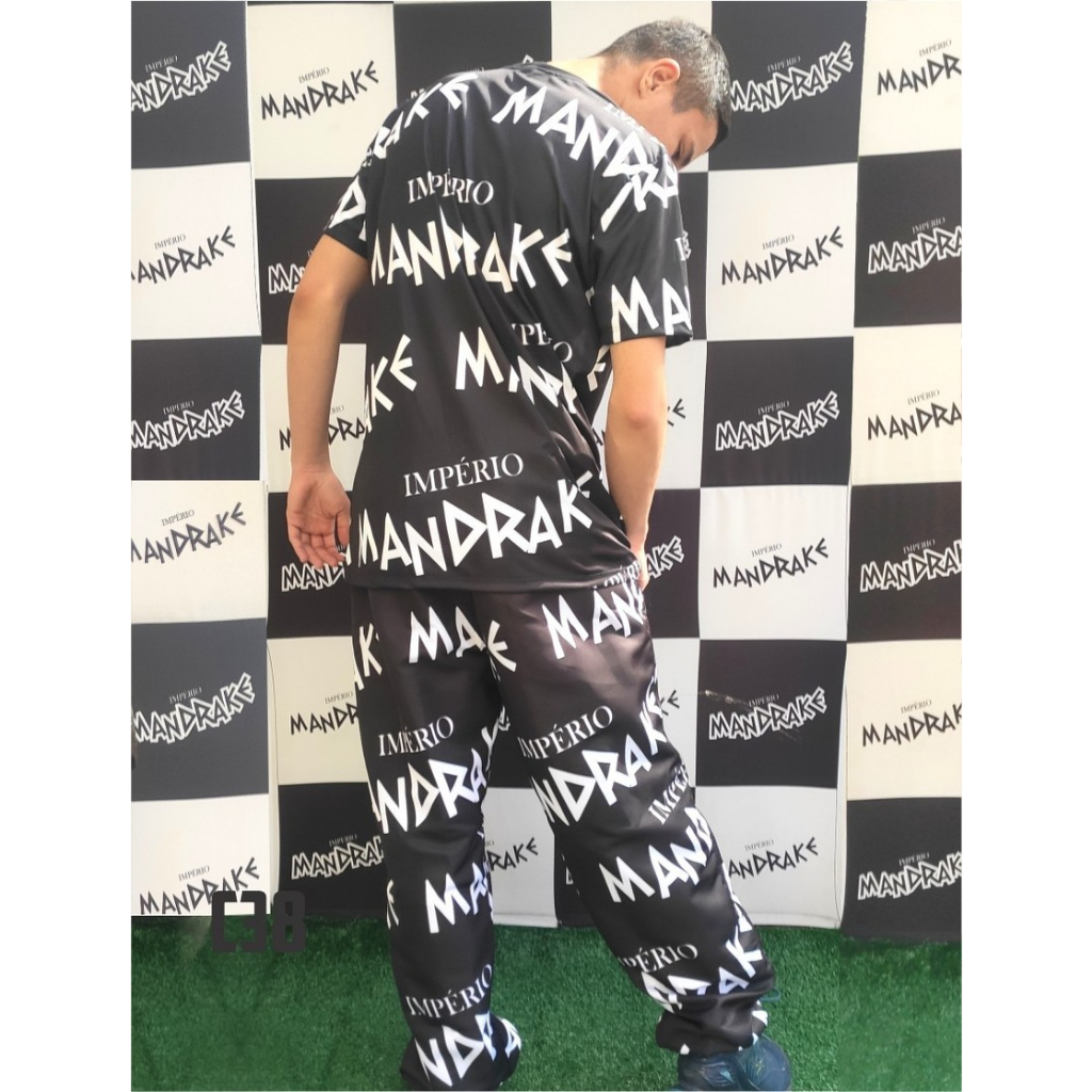 Kit Império Mandrake Cria de Quebrada Camiseta e Calça Mandrake 38 ...