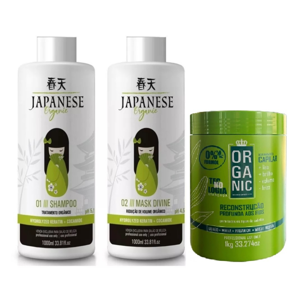 escova progressiva japonesa organica sem formol mais supresa botox ...