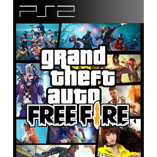 Jogo GTA Free Fire Para Playstation 2 PS2 | Shopee Brasil
