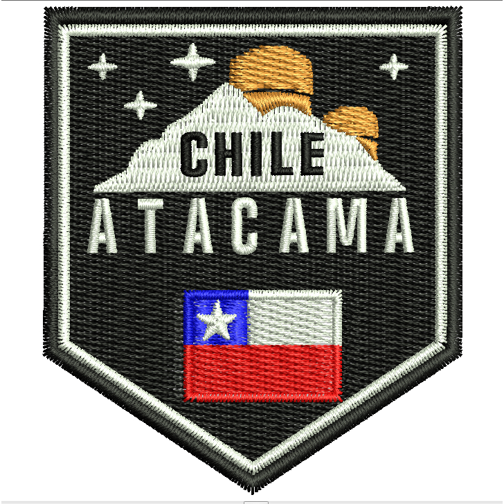 Bordado Patch Ponto Turistico Atacama Chile | Shopee Brasil