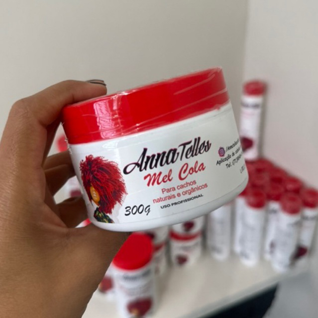 Mel Cola Ana Teles 300g - Definidor de cachos | Shopee Brasil