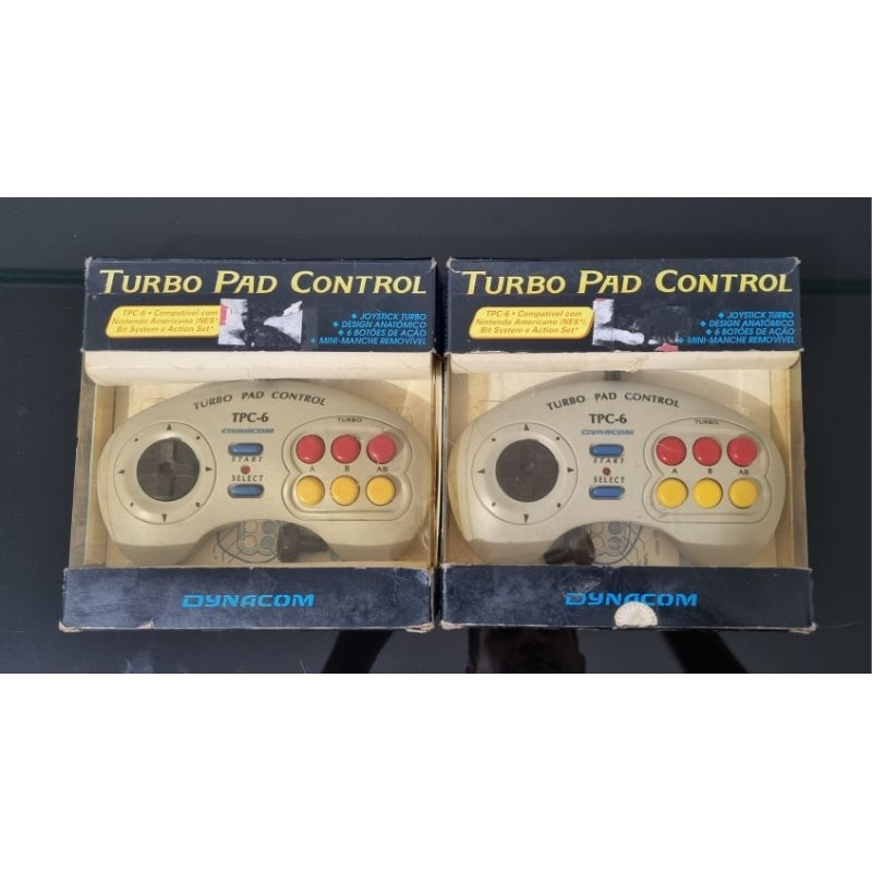 Controle Nes Nintendinho Turbo Pad Control TPC-06 Original Dynacon ...