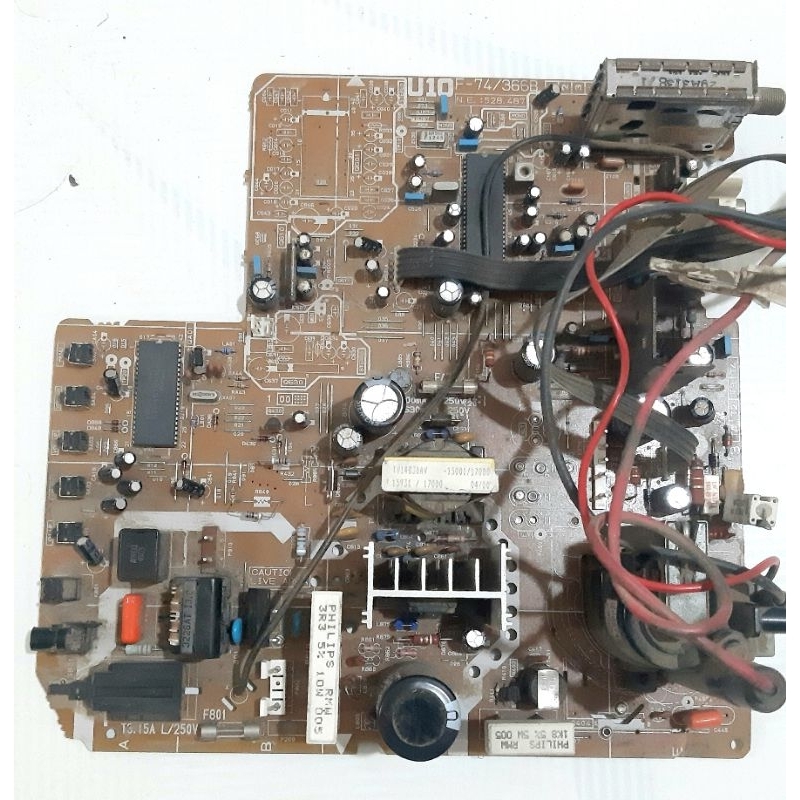 Placa da TV Semp U10 TV1483BAV para retirada de peças , varicap ...
