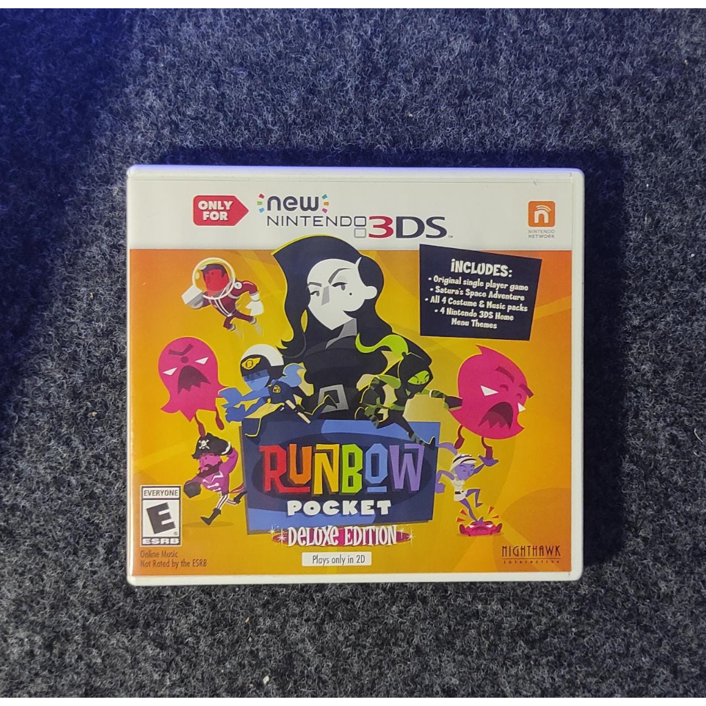 Runbow Pocket Deluxe Edition - New Nintendo 3DS | Shopee Brasil