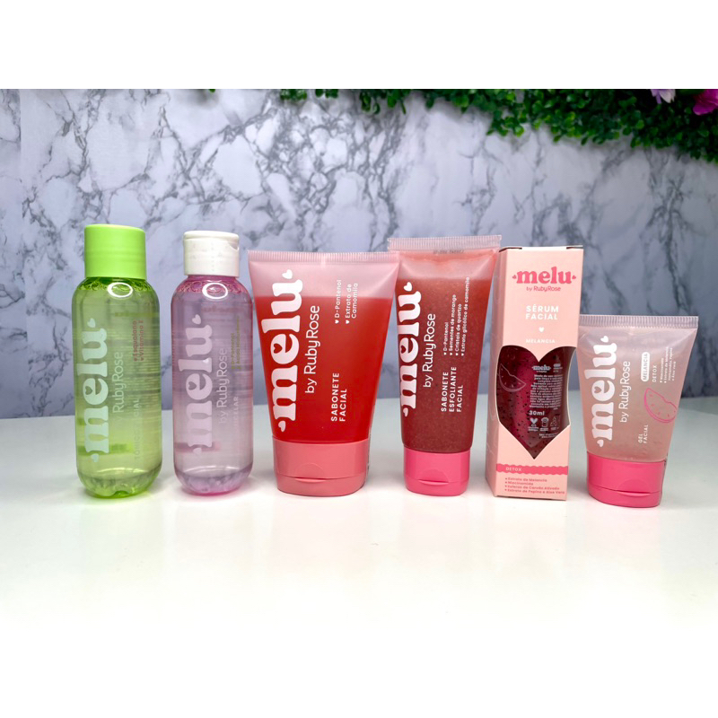 Kit Skincare Melu completo | Shopee Brasil