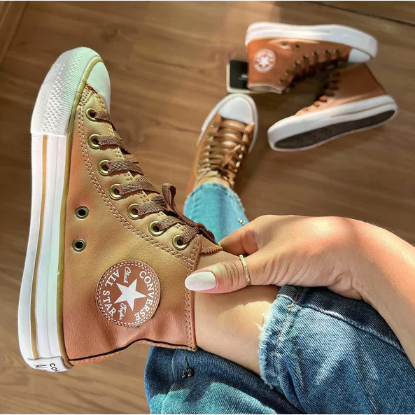 Tênis All Star Caramelo Unissex Lançamento 2023 Envio Em 24 Horas ...