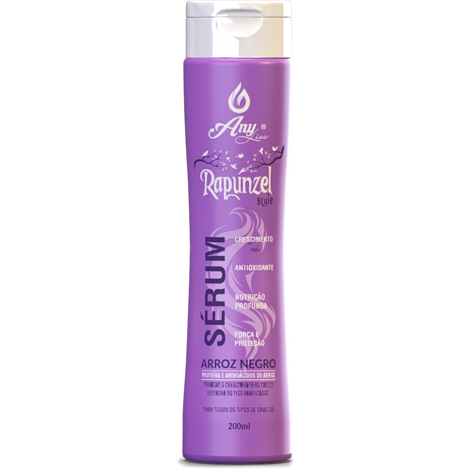 creme de pentear crescimento serúm capilar rapunzel any liss 200ml ...