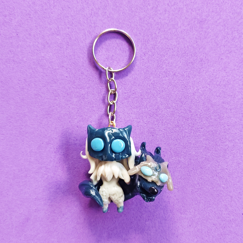 Chaveiro Chibi - Kindred - League of Legends | Shopee Brasil