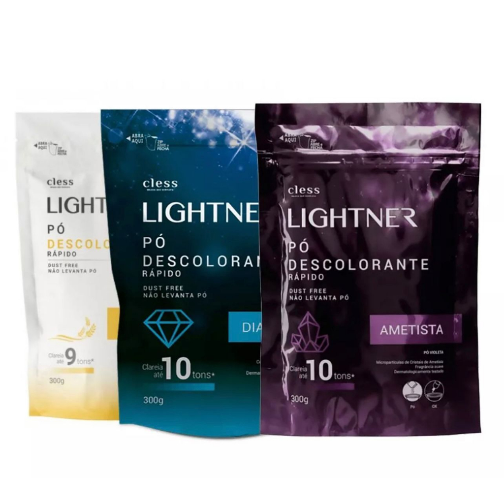 Pó Descolorante Cless Tons Especiais 300g ( ESCOLHA O TIPO ) | Shopee ...