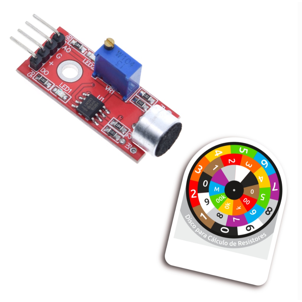 Sensor Detector Som Palma Microfone Ky-037 Para Arduino | Shopee Brasil