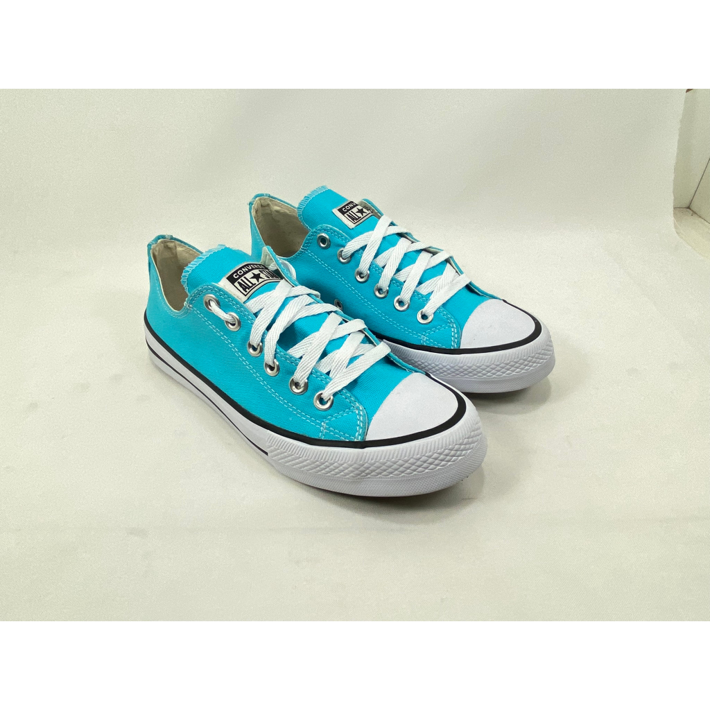 Tênis Cano Curto Tradicional All Star CONVERSE - Azul Turquesa - Envio ...