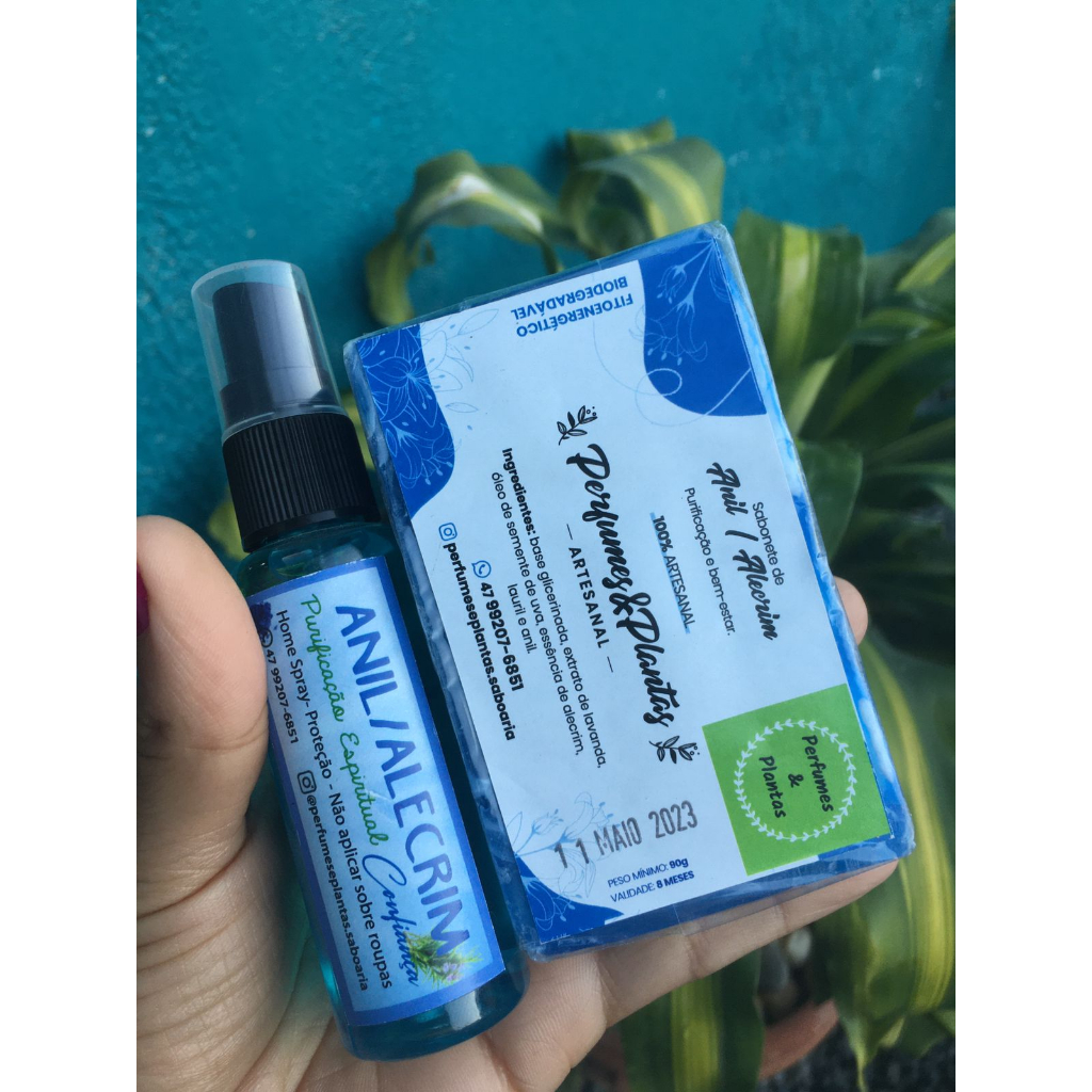 KIT alquimico ANIL E ALECRIM | Shopee Brasil