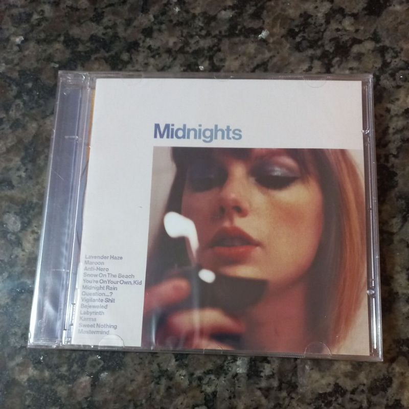Cd Taylor Swift - Midnights - Standard - Moonstone Blue Edition ...