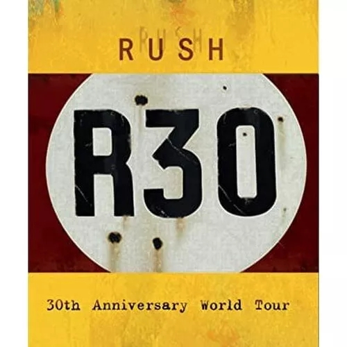 Dvd Usado Rush - R30: 30th Anniversary World Tour | Shopee Brasil