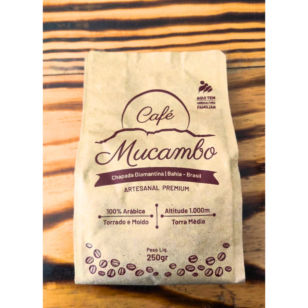 Café Mucambo Premium Artesanal Moído - 100% Arábica 250g | Shopee Brasil