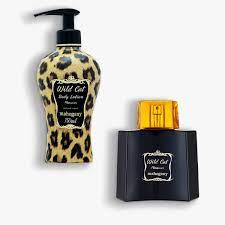Kit Wild Cat Mahogany Perfume 100ml + Hidratante 350ml | Shopee Brasil