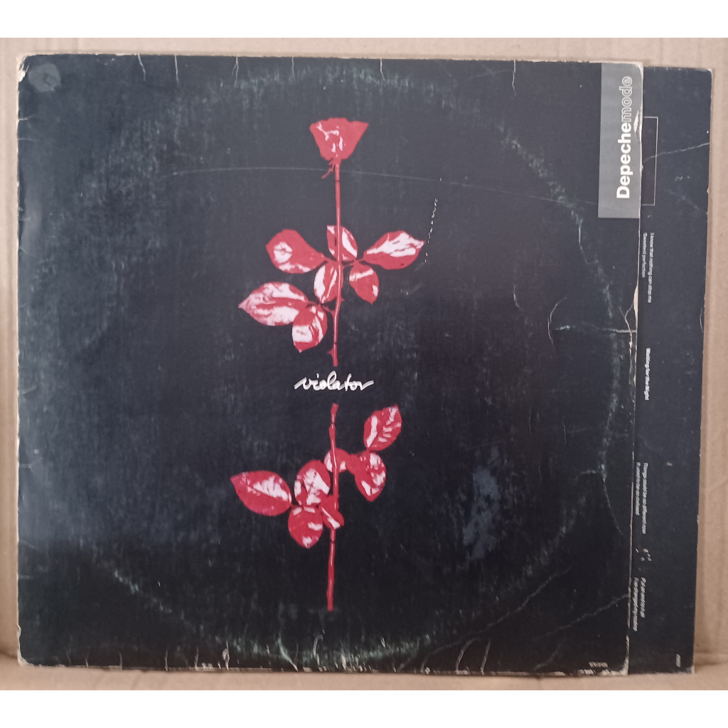 LP Disco De Vinil Depeche Mode - Violator - Com Encarte LP Muito Bom ...