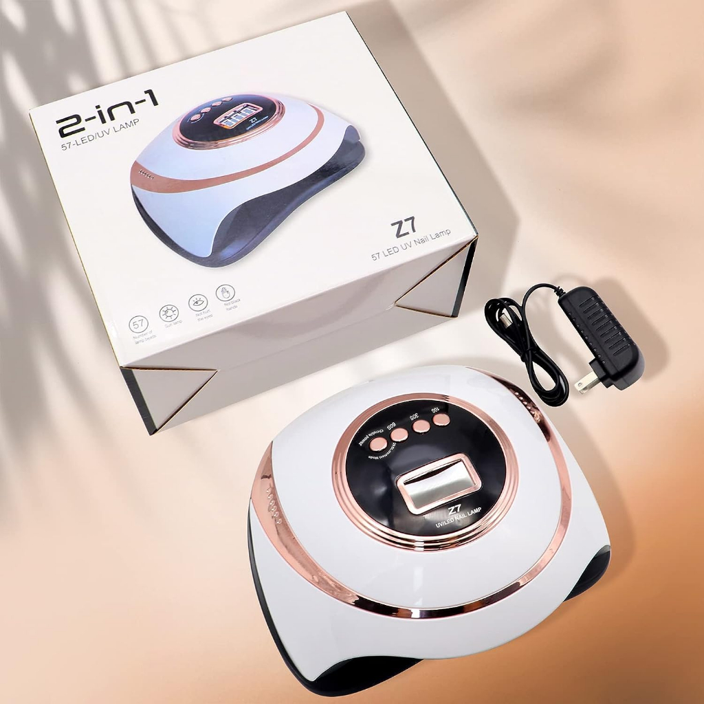 Cabine LED 2-IN-1 LED/UV com 57 Leds 180w Z7 Bivolt - COR ROSA para ...