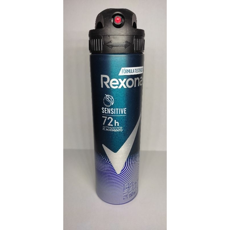 Desodorante Antitranspirante Aerosol Masculino Rexona Sensitive 72 ...