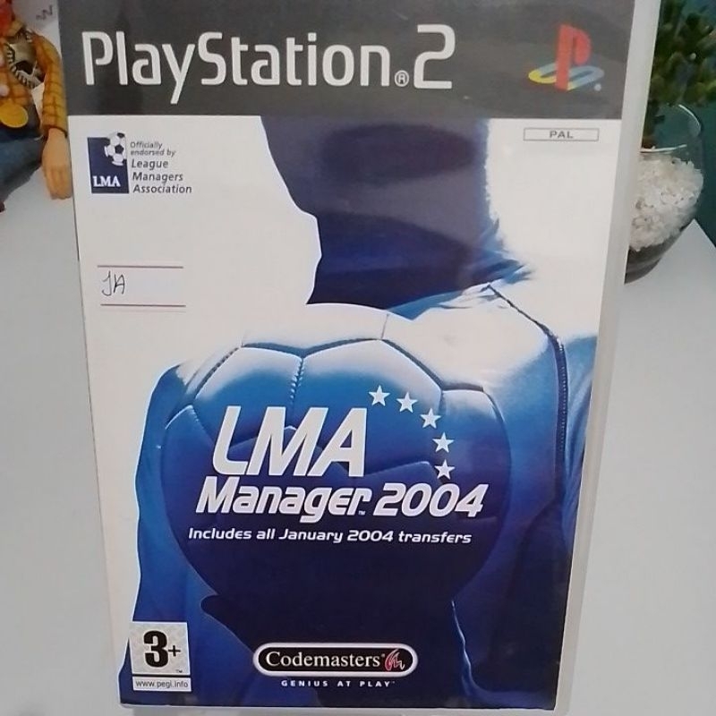 LMA Manager 2004 Original PS2 | Shopee Brasil
