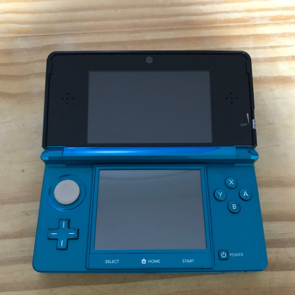 Nintendo 3DS Desbloqueado Aqua Blue | Shopee Brasil