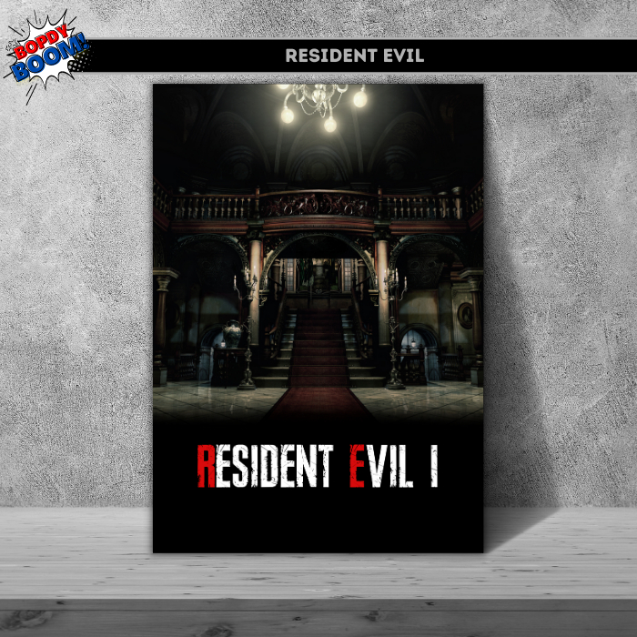 Resident Evil Placa decorativa mdf quadro decoração parede presente ...