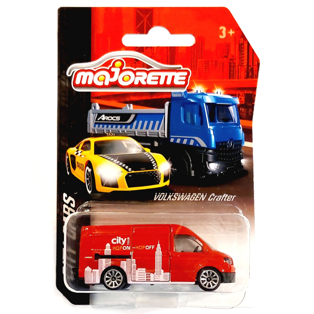 Miniatura Volkswagen Crafter Vermelho City Cars Majorette Original ...
