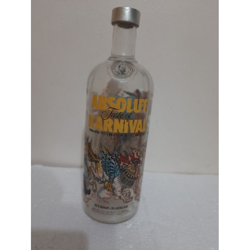 Garrafas Absolut Sabores vazia. Vários modelos raros para ...