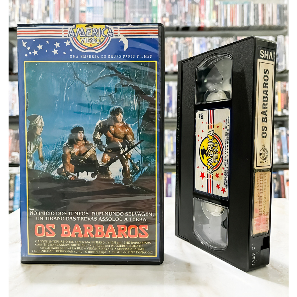 VHS Os Bárbaros - LEGENDADO - Original - Rugero Deodato Richard Lynch ...
