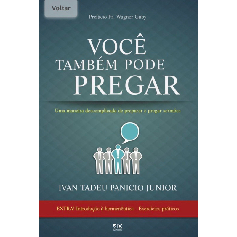 VOCE TAMBEM PODE PREGAR Ivan Tadeu | Shopee Brasil