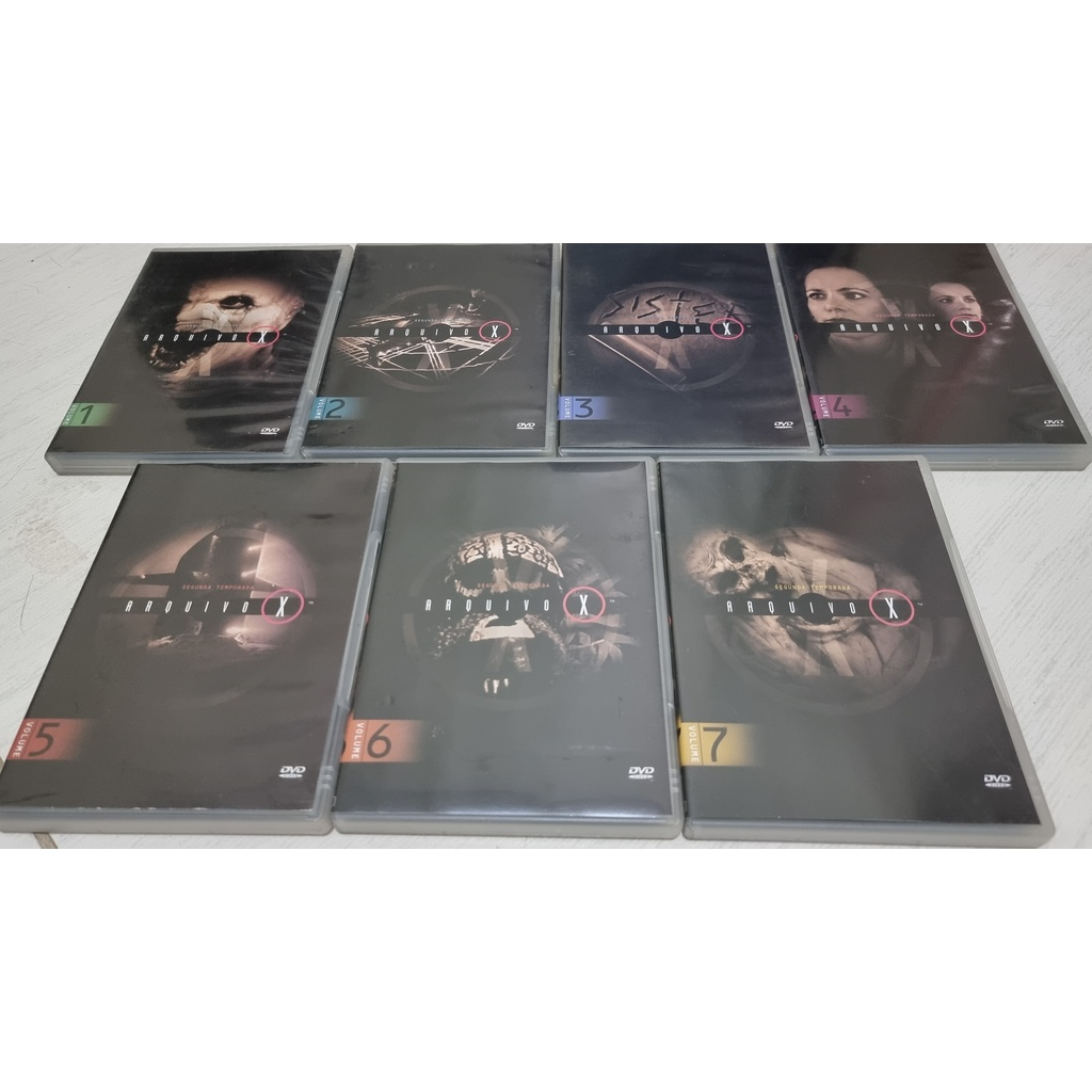 KIt DVD Arquivo X 2ª Temporada Completa (The X Files Season 2 Segunda ...