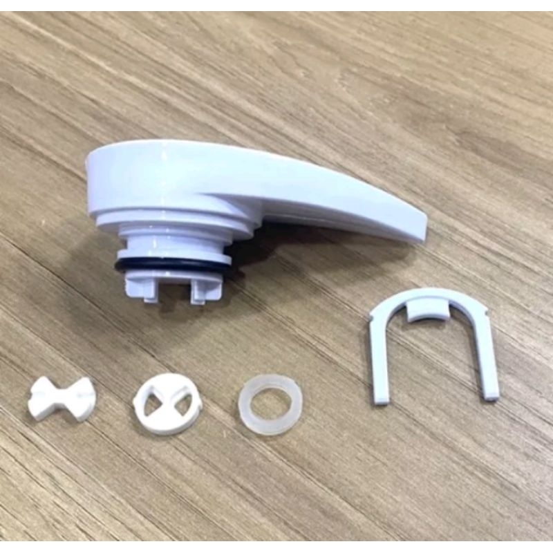 REPARO MANÍPULO P/ TORNEIRA PRIMA TOUCH ZAGONEL BRANCA ORIGINAL ...