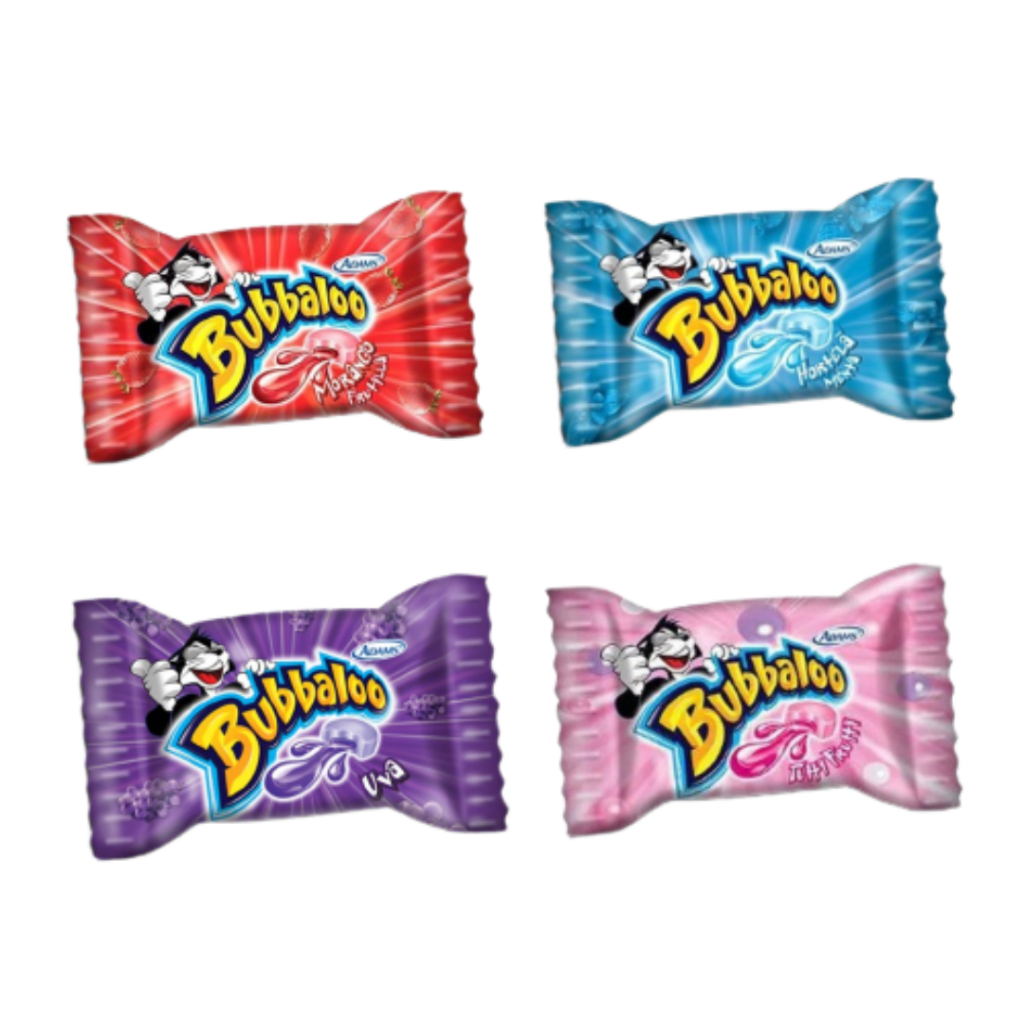 Caixa Chiclete Bubbaloo Com 60 Babalu 300g - Mondelez | Shopee Brasil