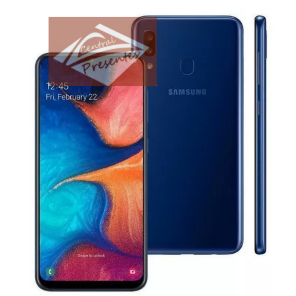 Tela Frontal Display LCD Touch Galaxy A20 A205 incell Com Aro | Shopee Brasil