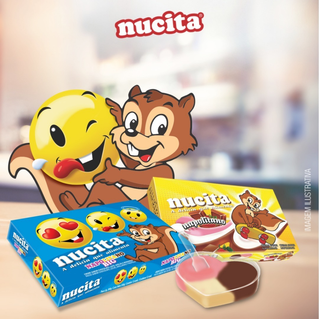 Doce Nucita Napolitano Com 48 Unidades 480g - Nucita | Shopee Brasil