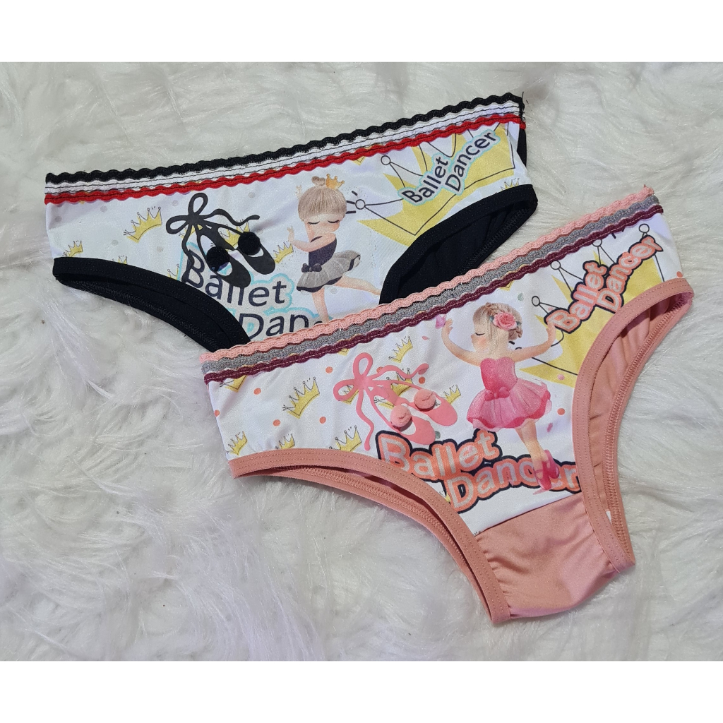 Kit 5 Calcinha Infantil Menina Calcinha Calçolinha Calcinha menina ...