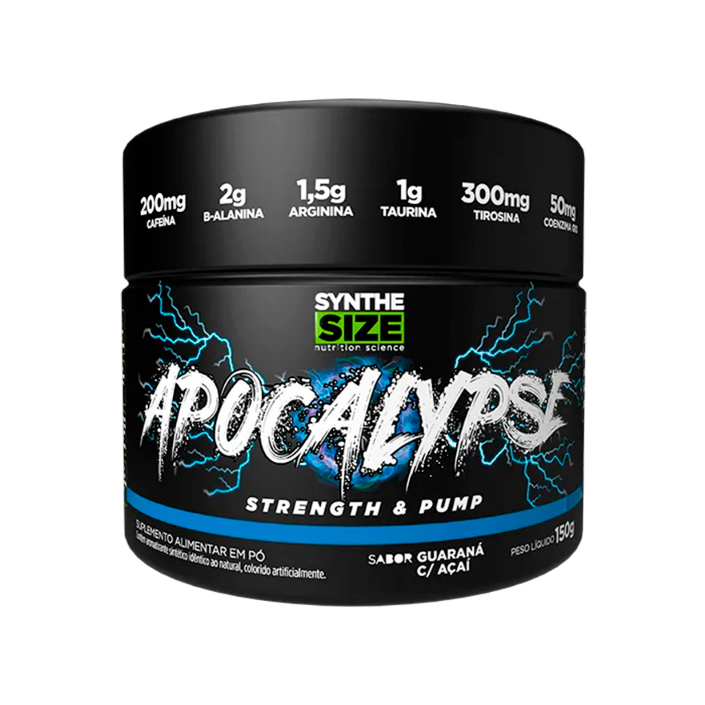 Pré-Treino - Apocalypse - 150 g - Synthesize | Shopee Brasil
