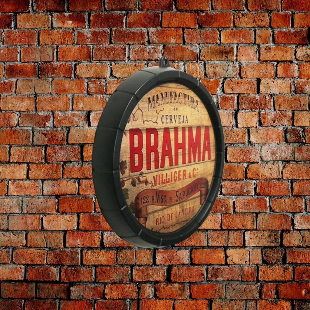 Tampa Decorativa de Cerveja ou Barril Decorativa Adegas Bar Área de ...