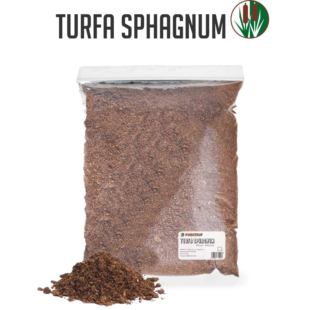10 litros Turfa De Sphagnum Importada Substrato Cultivo Indoor plantas ...