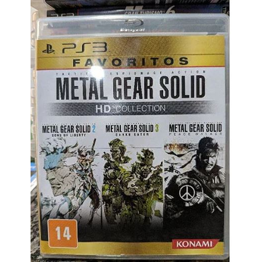 Metal Gear Solid HD Collection ps3 | Shopee Brasil