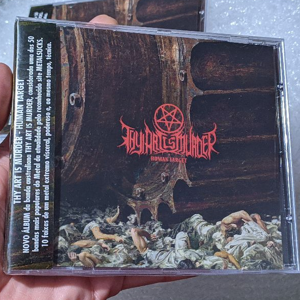 CD Thy Art Is Murder - Human Target (Novo e lacrado) | Shopee Brasil