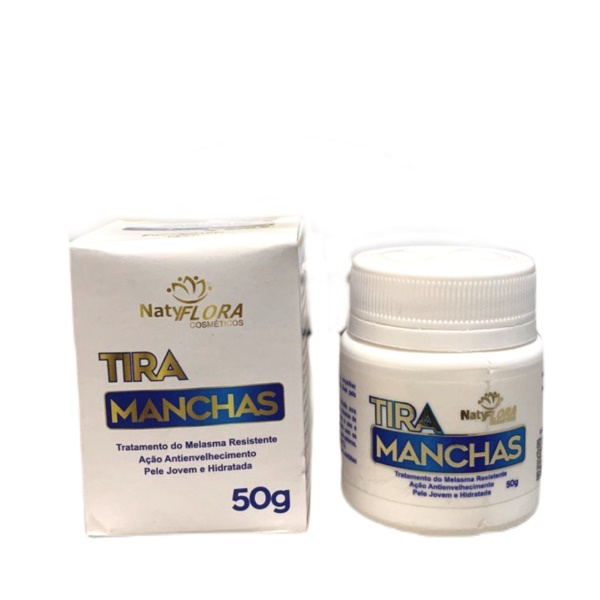 Pomada Tira Manchas Naty Flora - 50g | Shopee Brasil