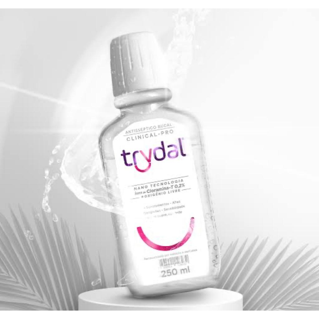 Trydal Antisséptico Bucal Clinical-Pró 250ml | Shopee Brasil