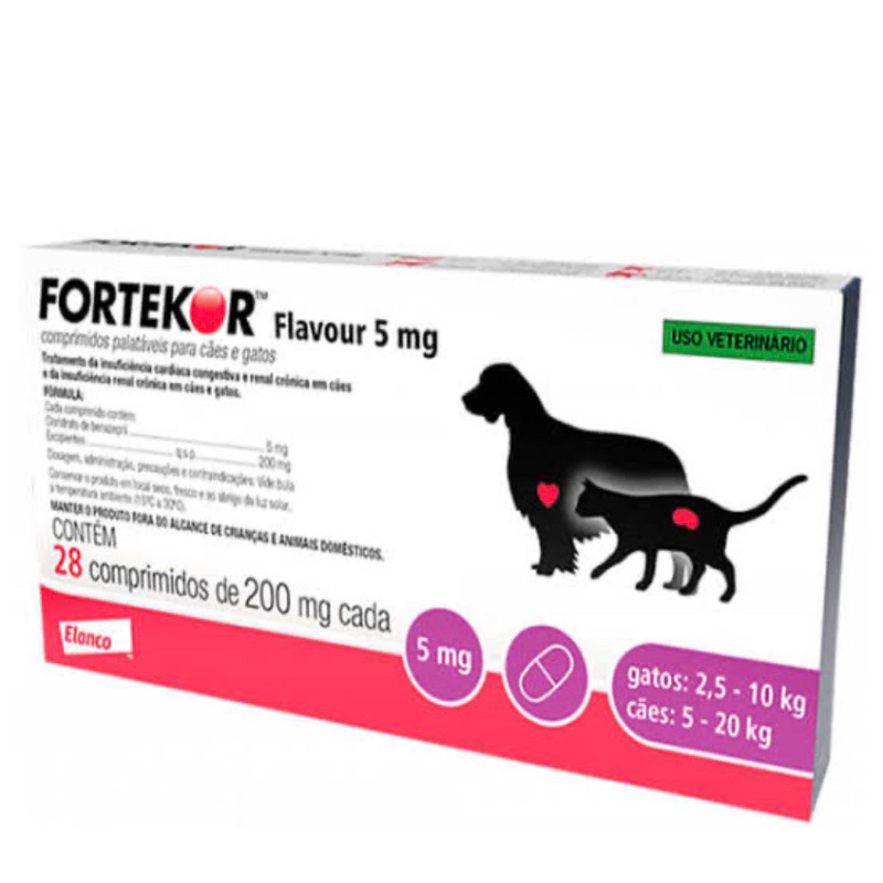 Fortekor Flavour 5mg | Shopee Brasil